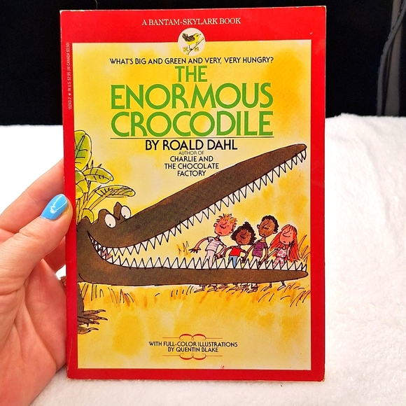 Roald Dahl | Accents | Roald Dahl 988 The Enormous Crocodile Paperback ...
